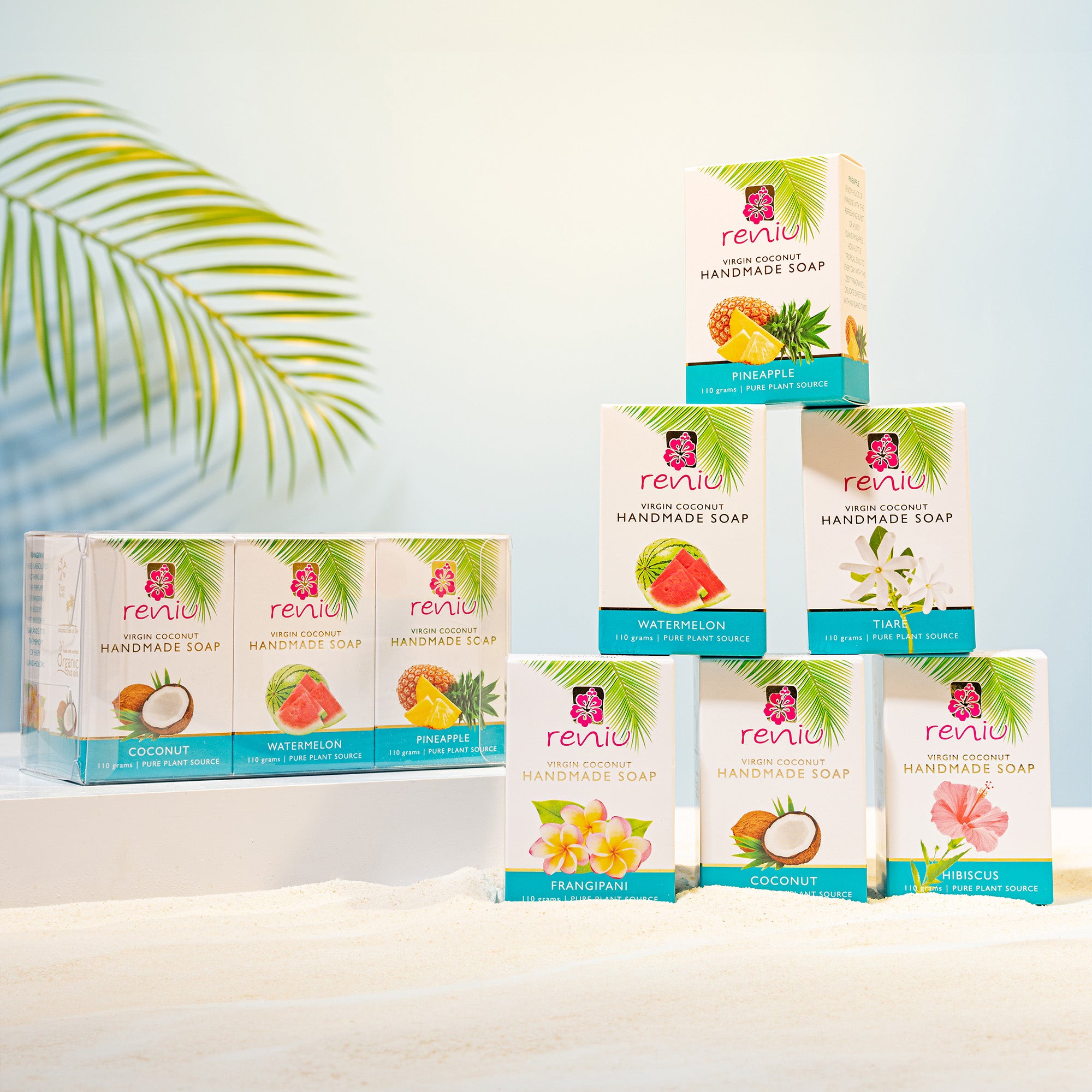 Reniu Spa Soap 6 Pack (6 x 3.9oz/110g) – Pure Fiji AU Store